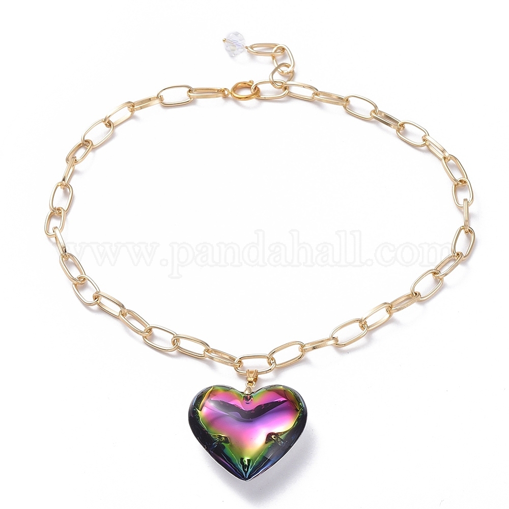 Wholesale Aluminium Paperclip Chains Necklaces - Pandahall.com