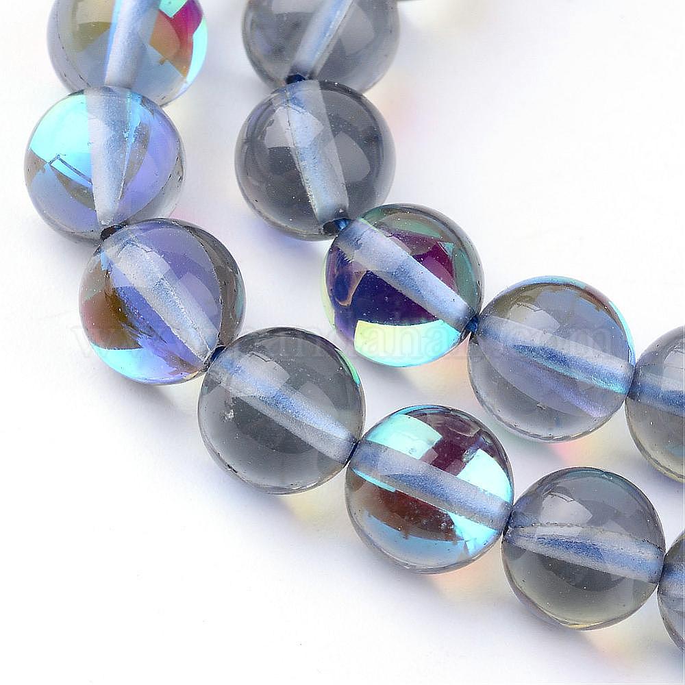 Wholesale Synthetic Moonstone Beads Strands - Pandahall.com