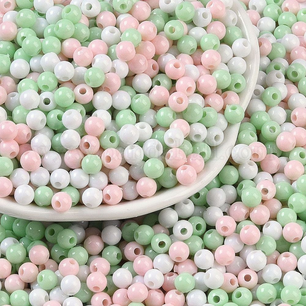 Wholesale Opaque Acrylic Beads - Pandahall.com