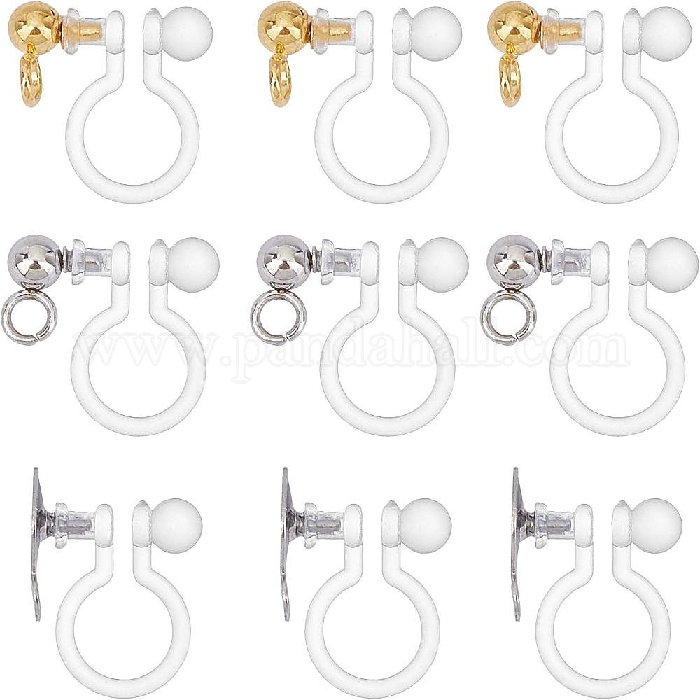 Wholesale Unicraftale 304 Stainless Steel Clip-on Earring Component ...
