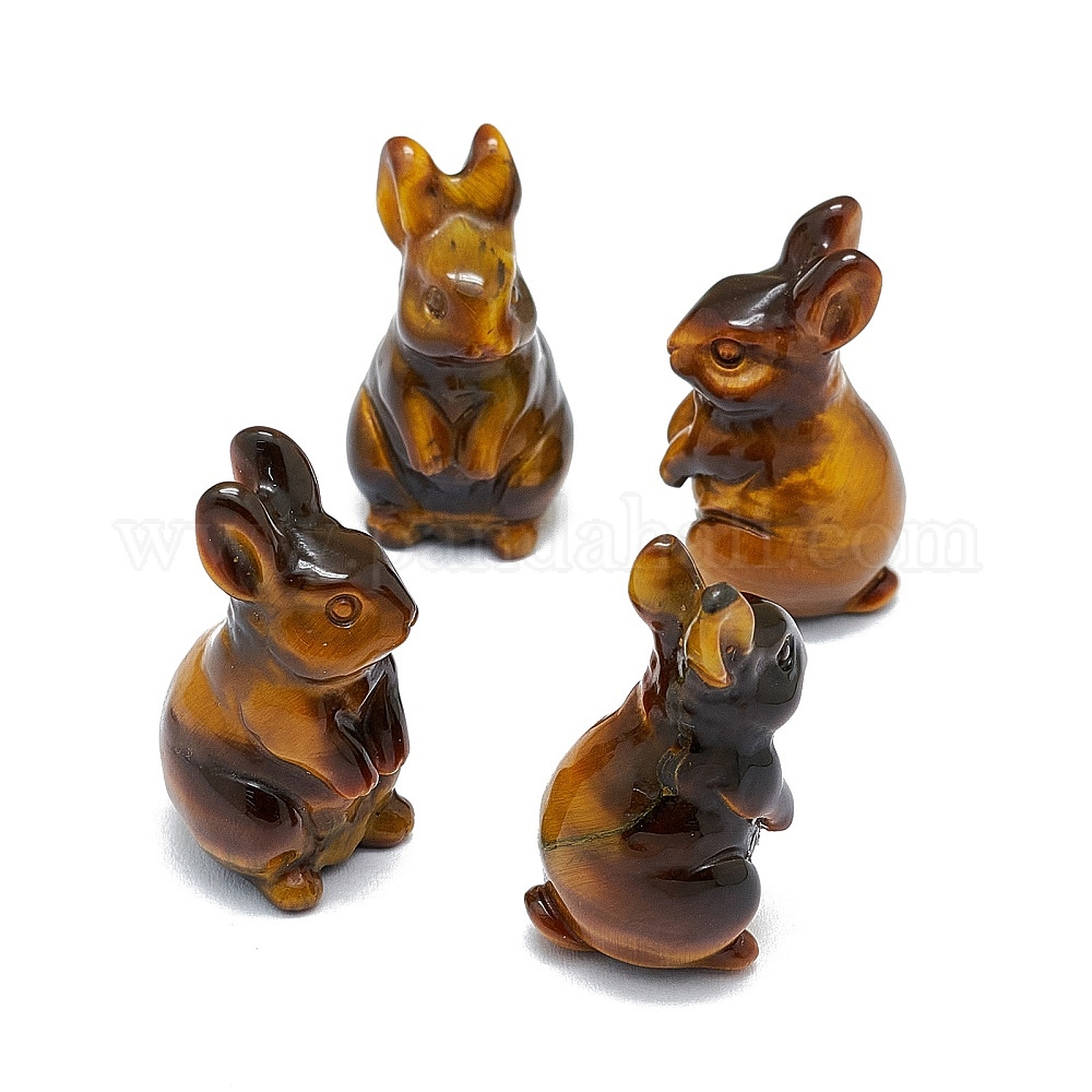 Wholesale Natural Tiger Eye Sculpture Display Decorations - Pandahall.com