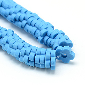 Wholesale Plants Flower Polymer Clay Beads For Jewelry Making ...