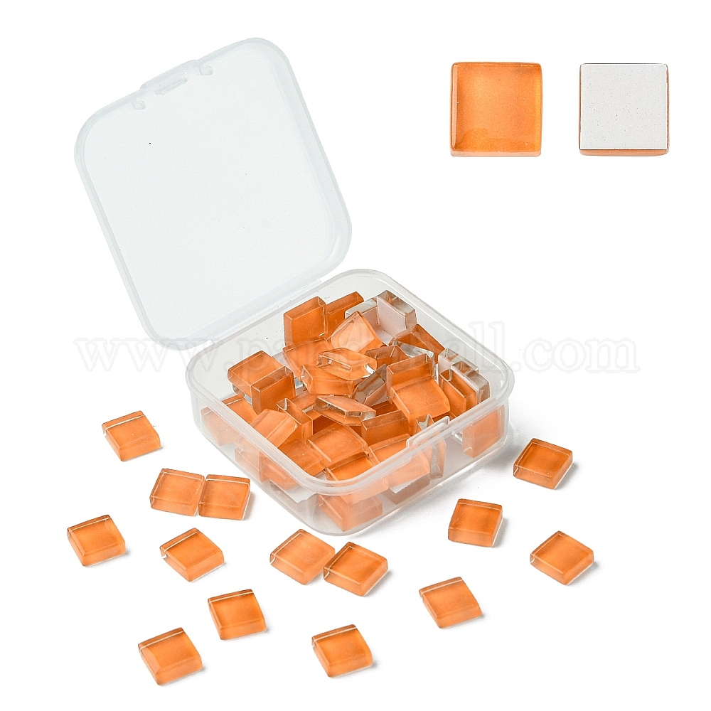 Wholesale 60Pcs Transparent Glass Cabochons - Pandahall.com