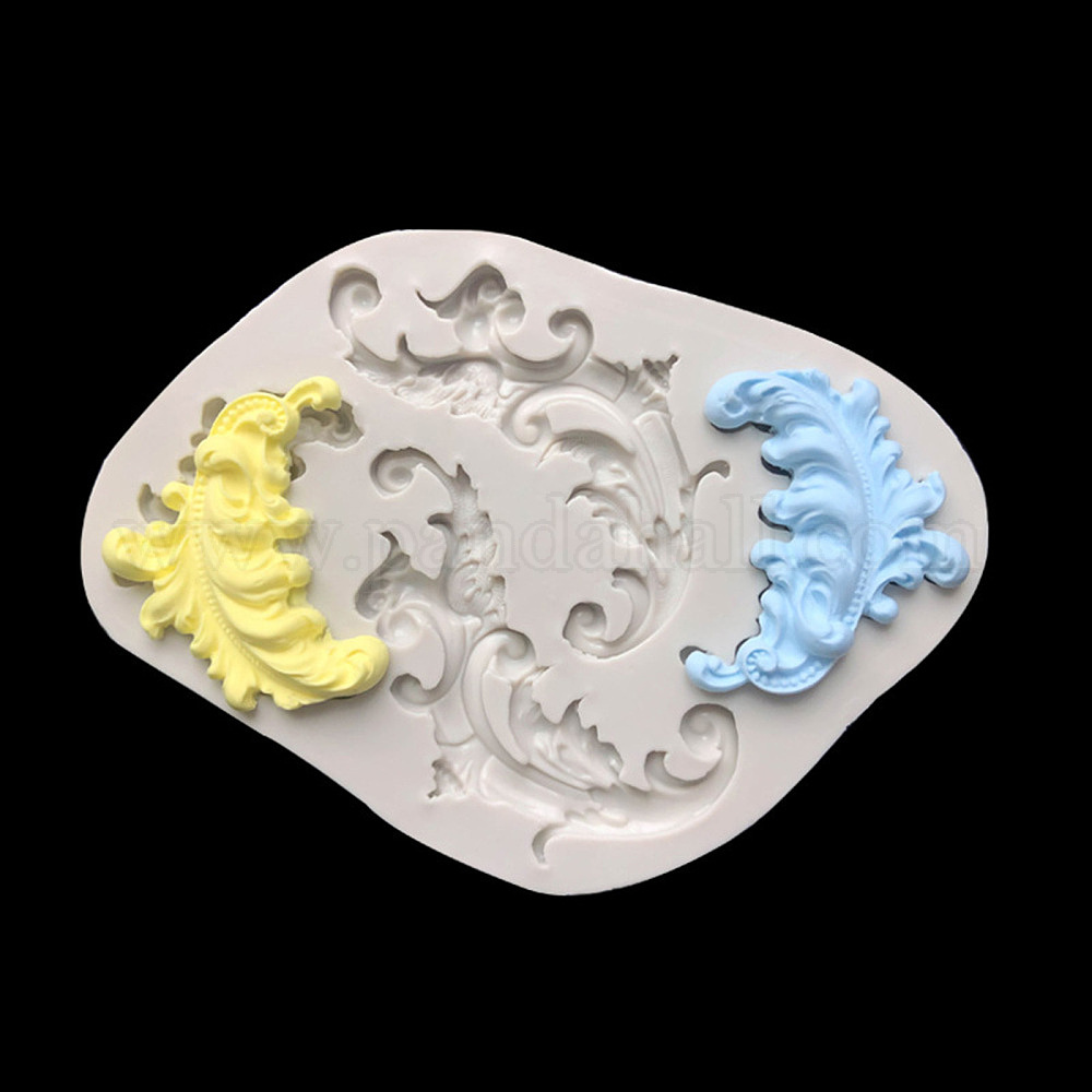 Wholesale Retro Embossed Corner Fondant Molds - Pandahall.com