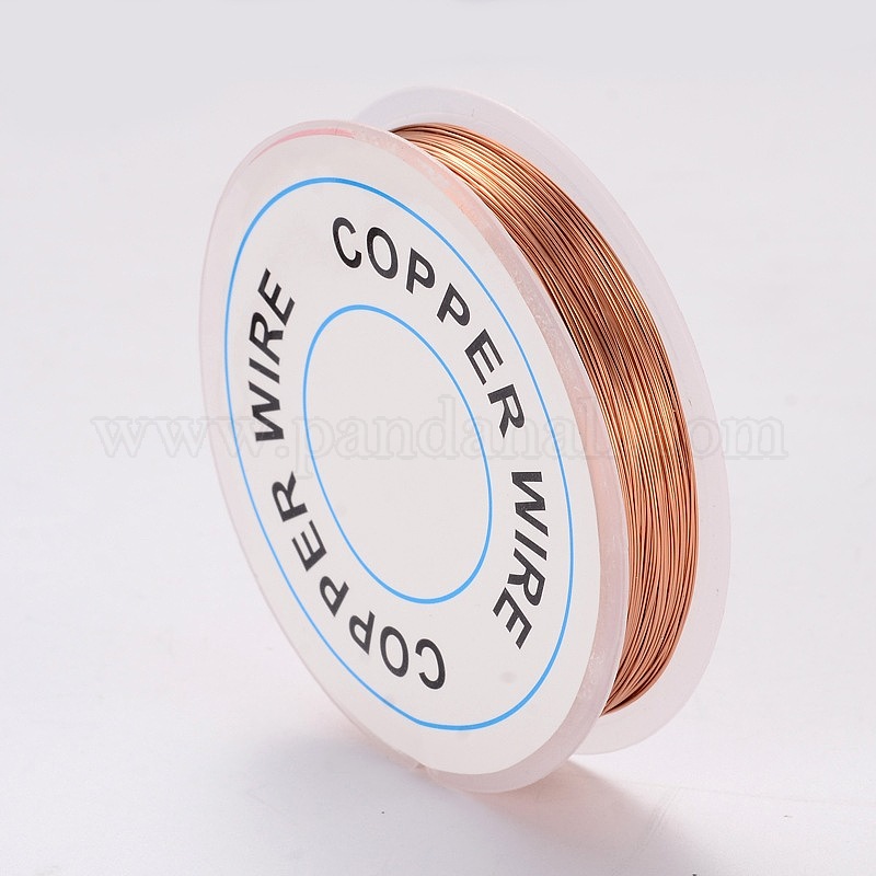 Wholesale Round Copper Jewelry Wire - Pandahall.com