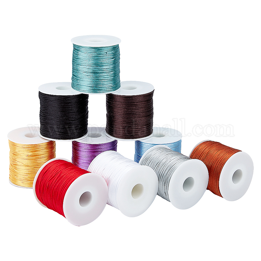 Wholesale 10 Rolls 10 Colors Nylon Thread - Pandahall.com