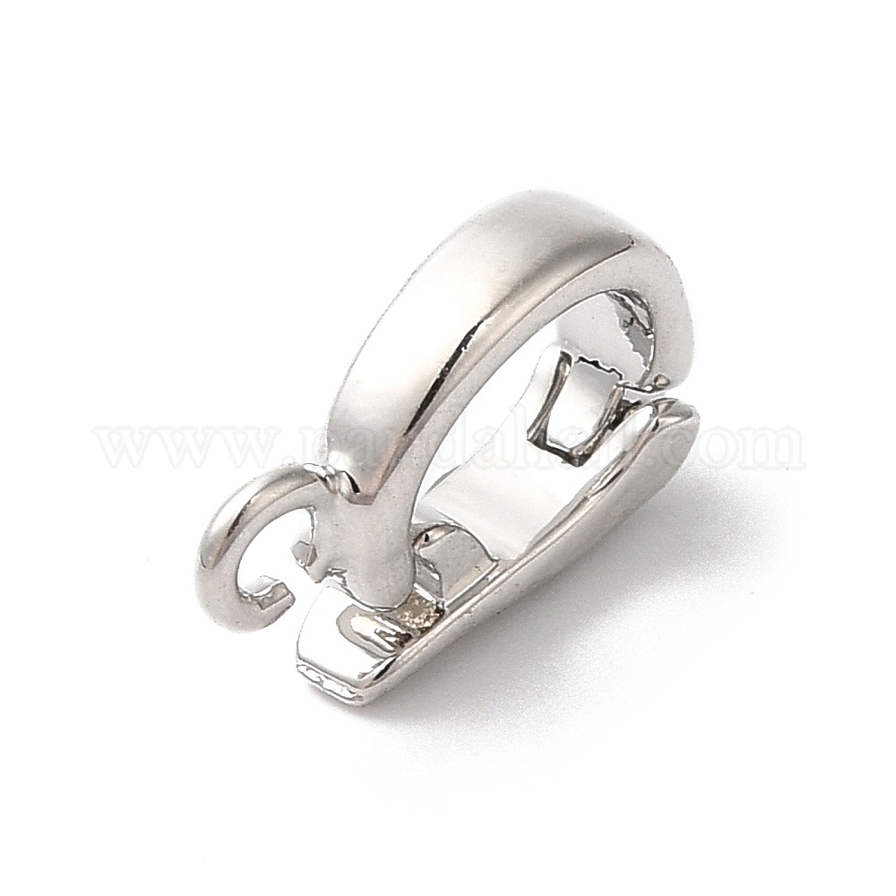 Wholesale Brass Enhancer Shortener Pendant Bails - Pandahall.com