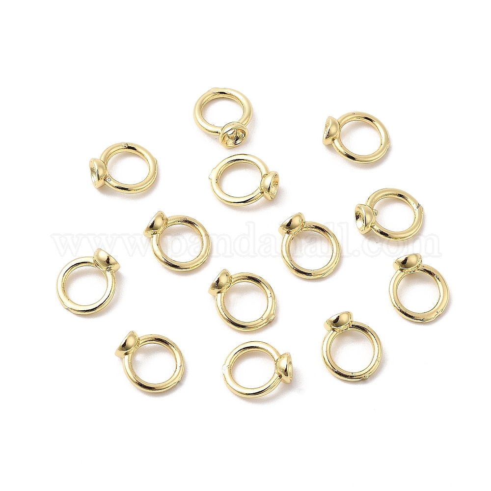 Wholesale Brass Bead Cap Pendant Bails - Pandahall.com