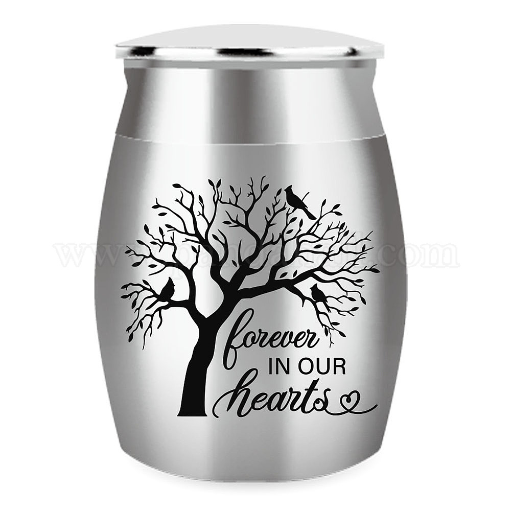 Wholesale Column Mini Stainless Steel Urn for Human Pet Ashes ...