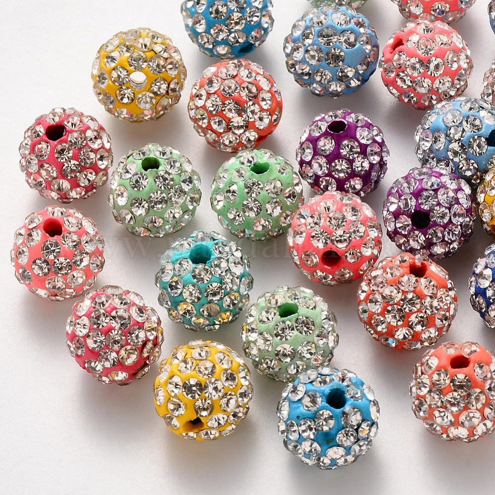 Wholesale Pave Disco Ball Beads - Pandahall.com