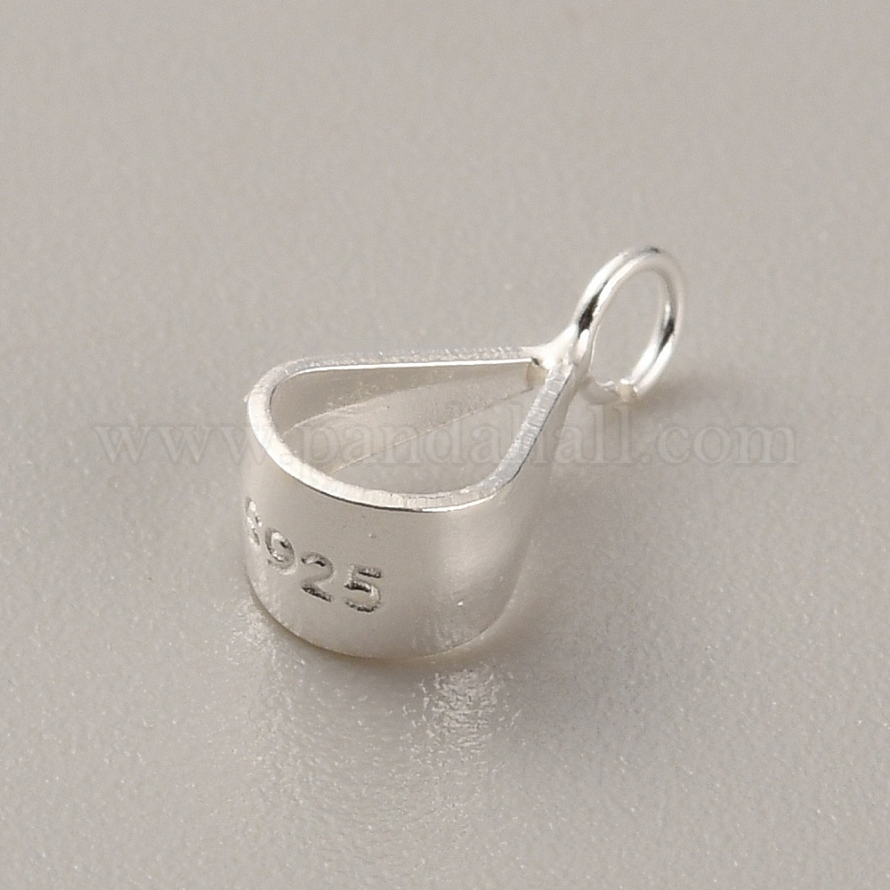 Wholesale Sterling Silver Tube Bails - Pandahall.com