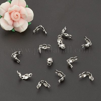 Wholesale Tarnish Resistant 304 Stainless Steel Bead Tips - Pandahall.com