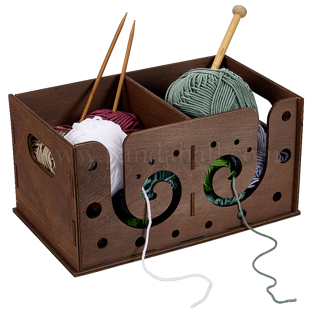 Wholesale MDF Yarn Storage Boxes Kit - Pandahall.com