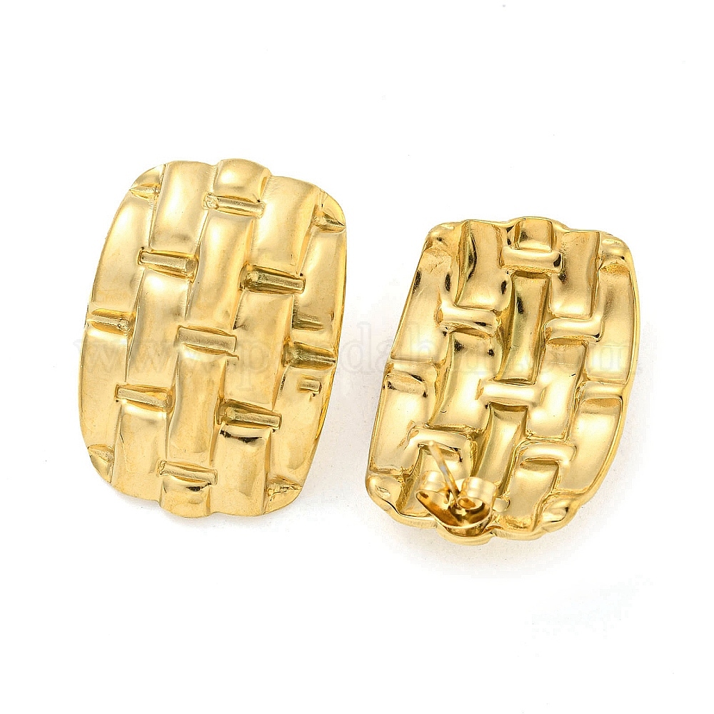 Wholesale Ion Plating(IP) 304 Stainless Steel Ear Studs - Pandahall.com