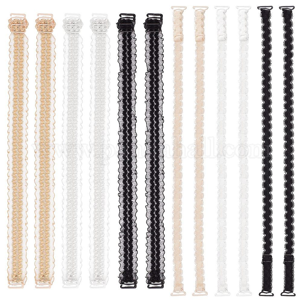 Wholesale 6 Pairs 6 Style Adjustable Bra Straps - Pandahall.com