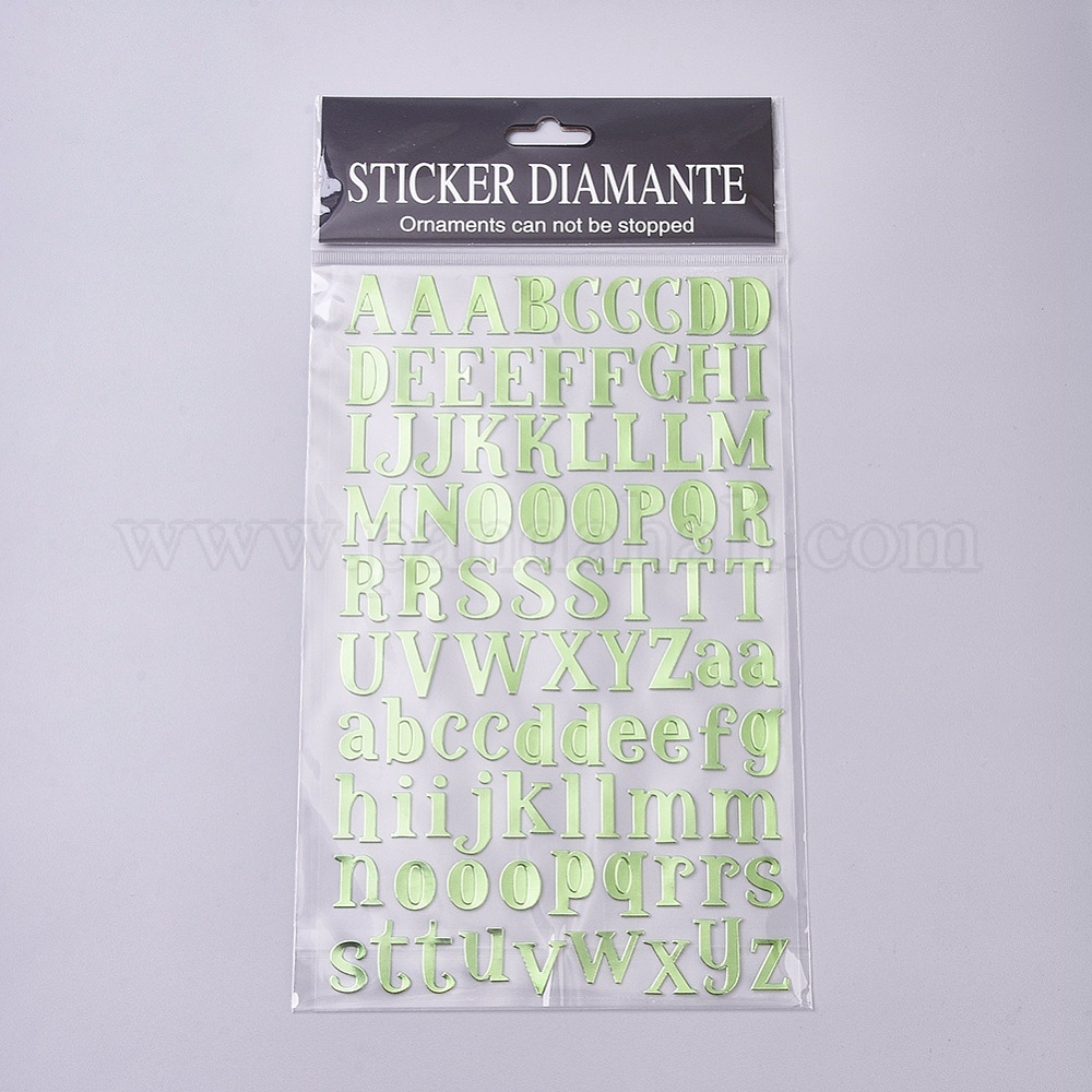 Wholesale Waterproof Plastic Decorations Stickers - Pandahall.com