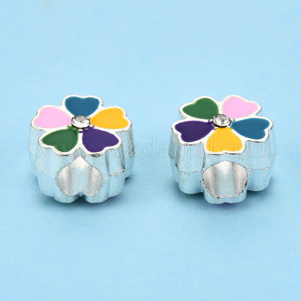 Wholesale Alloy Enamel European Beads - Pandahall.com