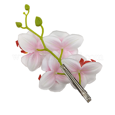 Wholesale Cloth Flower Alligator Hair Clips - Pandahall.com