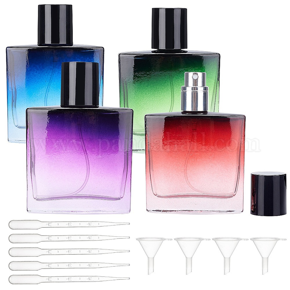 Wholesale Rectangle Glass Spray Bottles - Pandahall.com