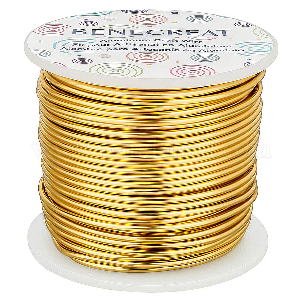 Wholesale BENECREAT 12 Gauge (2mm) Aluminum Wire 100FT (30m) Anodized ...
