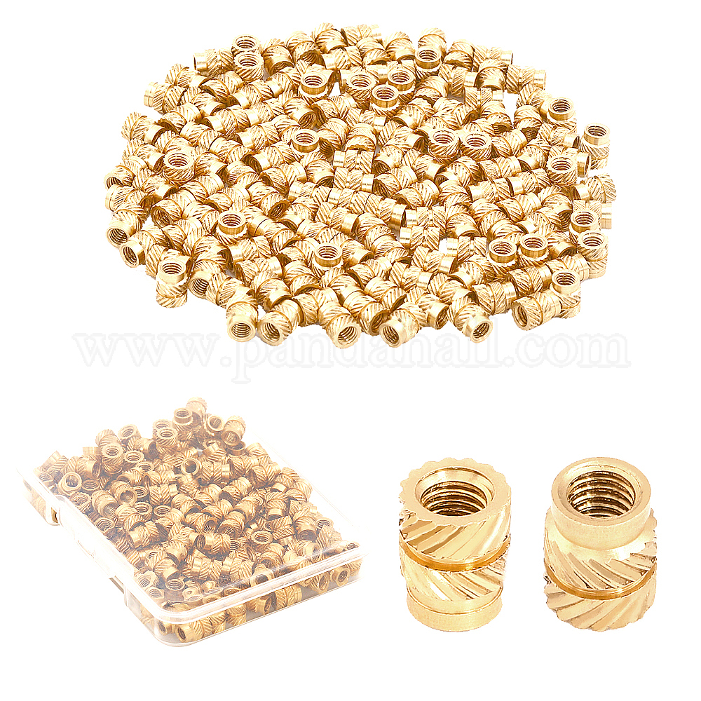 Wholesale M3 Brass Metric Threaded Inserts for Plastic Heat Set Insert ...