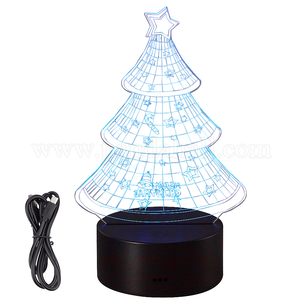 Wholesale Acrylic 3D Creative Visualization Lamp - Pandahall.com