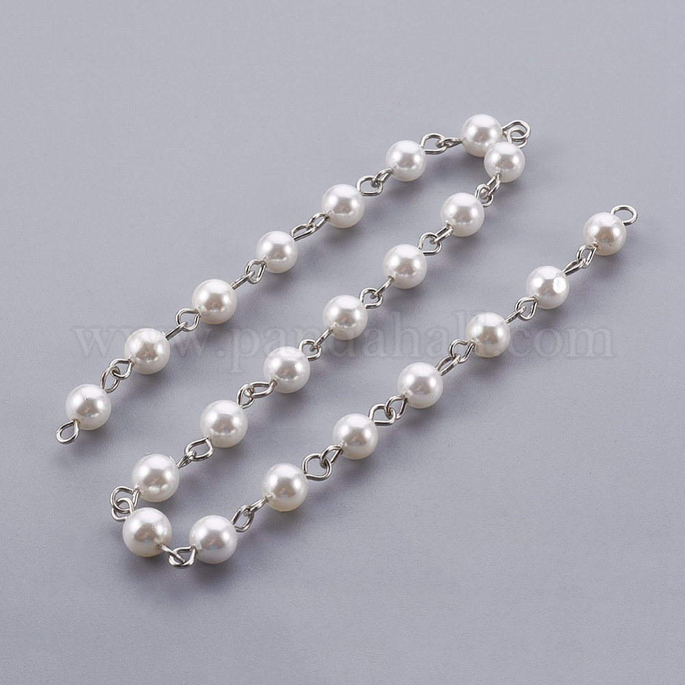 Wholesale Handmade Shell Pearl Beaded Chains - Pandahall.com