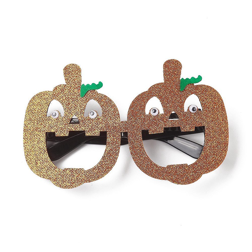 Wholesale Halloween Plastic & Non-woven Fabric Glitter Glasses Frames - Pandahall.com