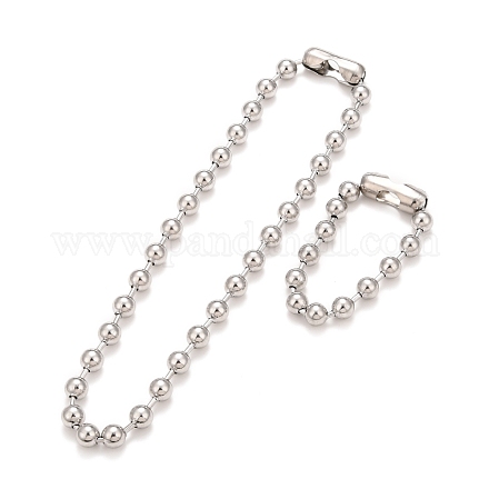 Wholesale Tarnish Resistant 304 Stainless Steel Ball Chain Wholesale Tarnish Resistant 304 Stainless Steel Ball Chain
