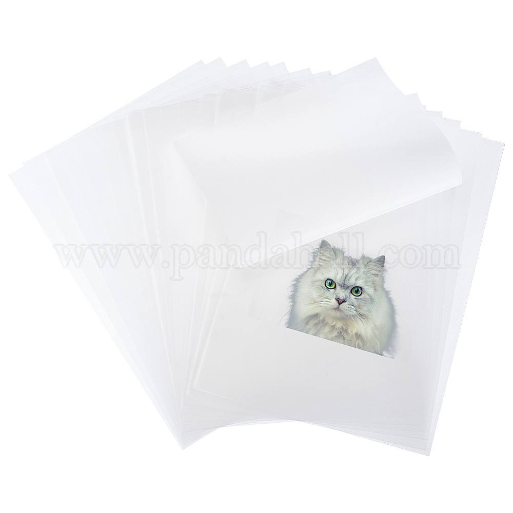 Wholesale A4 PET Printable Heat Transfer Papers - Pandahall.com