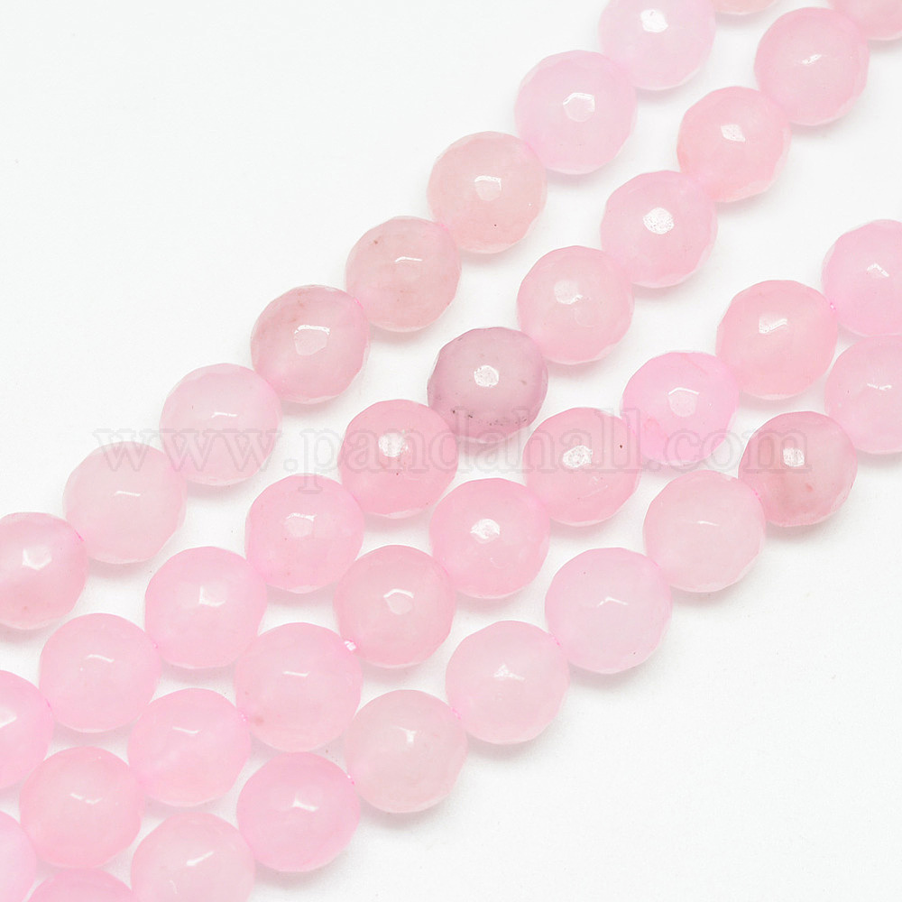Wholesale Natural White Jade Bead Strands - Pandahall.com