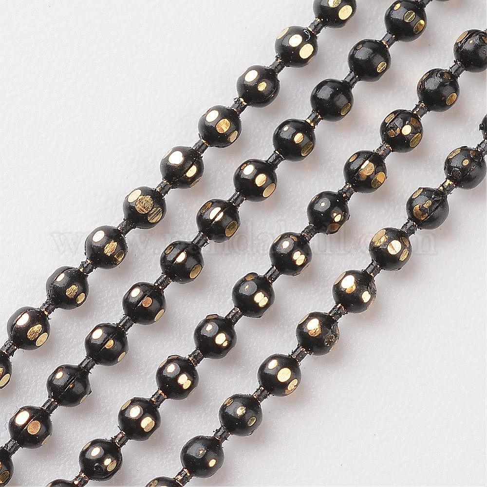 Wholesale Brass Faceted Ball Chains - Pandahall.com