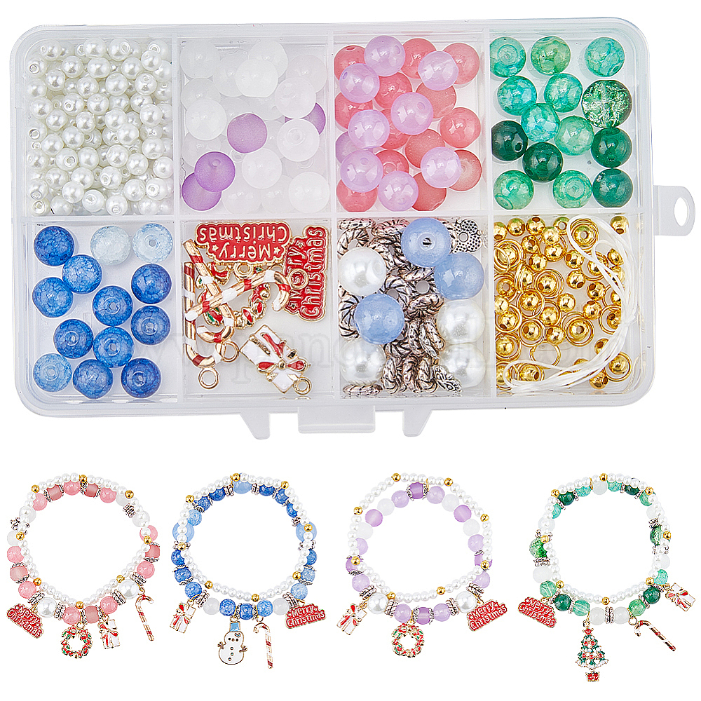 Wholesale DIY Christmas Bracelet Making Kit - Pandahall.com