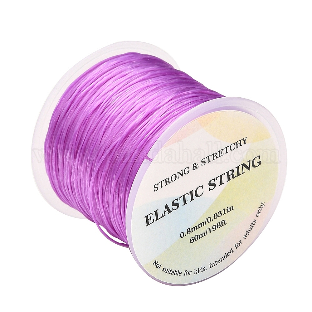 Wholesale Flat Elastic Crystal String - Pandahall.com