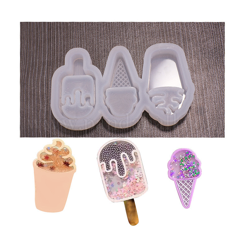 Wholesale Ice Cream Cup & Ice Cream Cone & Ice Lolly Silicone Molds ...