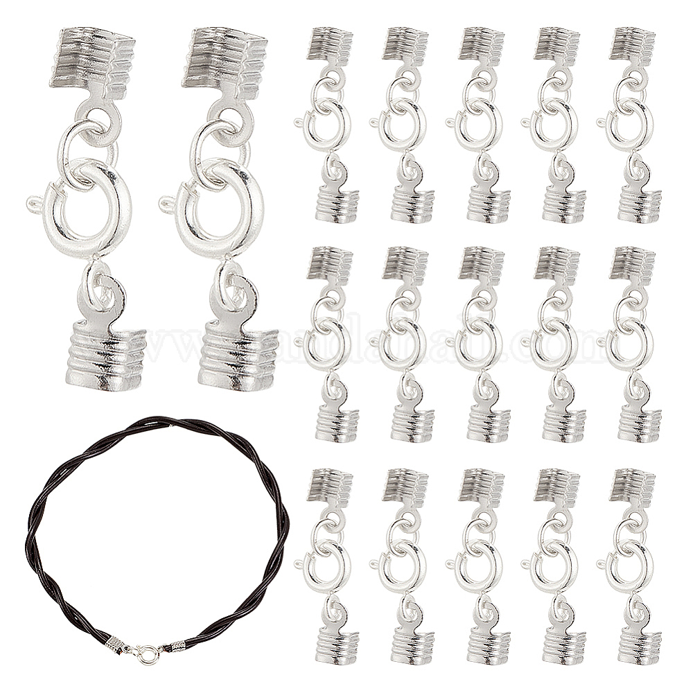 Wholesale 50Pcs Brass Spring Ring Clasps - Pandahall.com