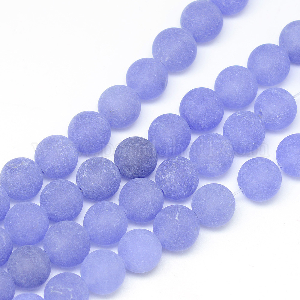 Wholesale Natural White Jade Bead Strands - Pandahall.com