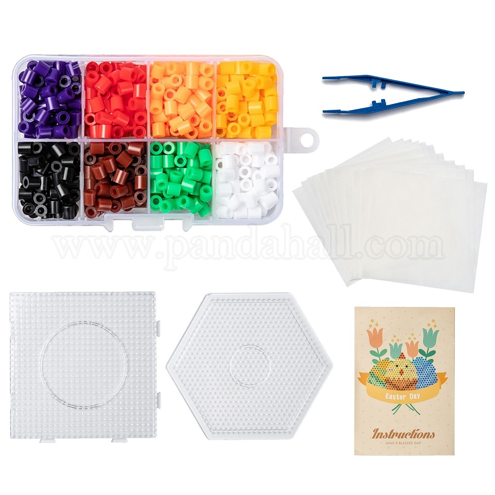 Wholesale 8 Colors Fuse Beads Kit - Pandahall.com