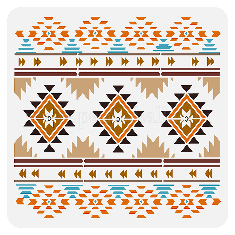 Wholesale PET Hollow Out Drawing Painting Stencils - Pandahall.com