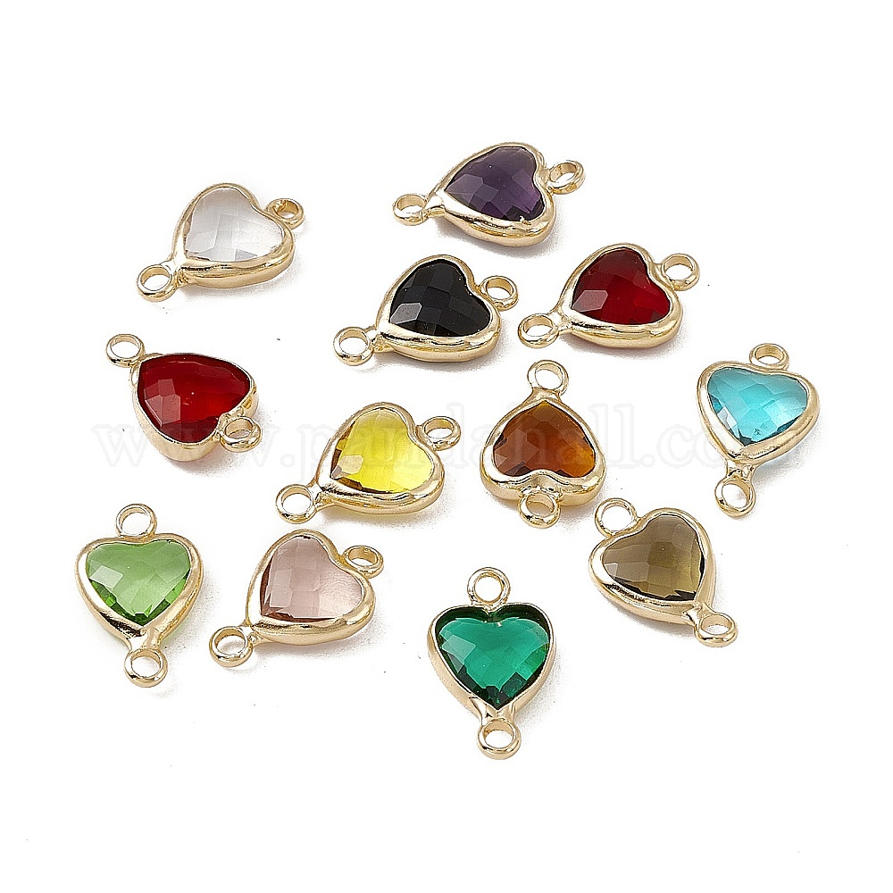 Wholesale Transparent K9 Glass Connector Charms - Pandahall.com