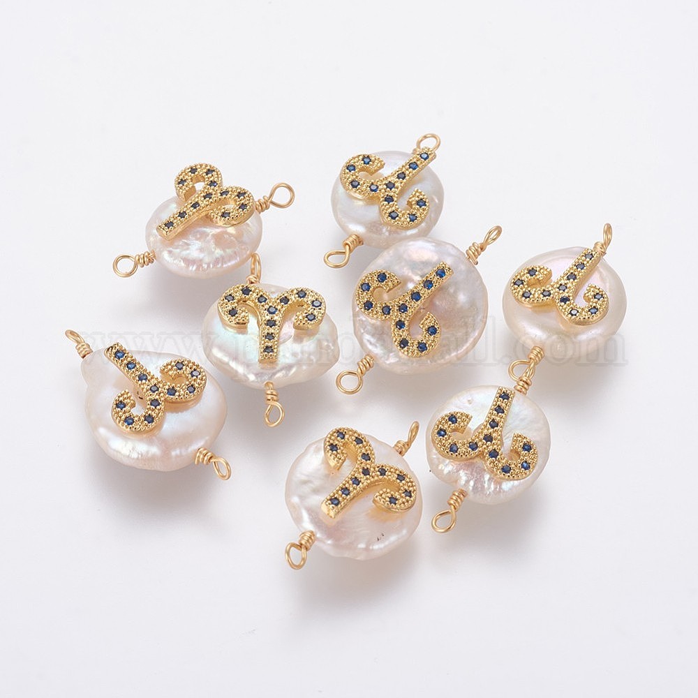 Wholesale Natural Pearl Links connectors - Pandahall.com