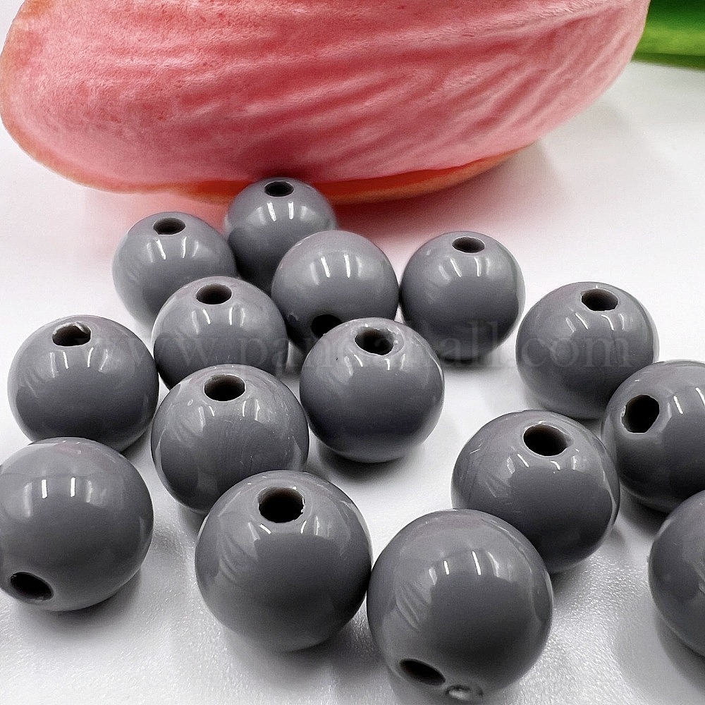 Wholesale Opaque Acrylic Beads - Pandahall.com