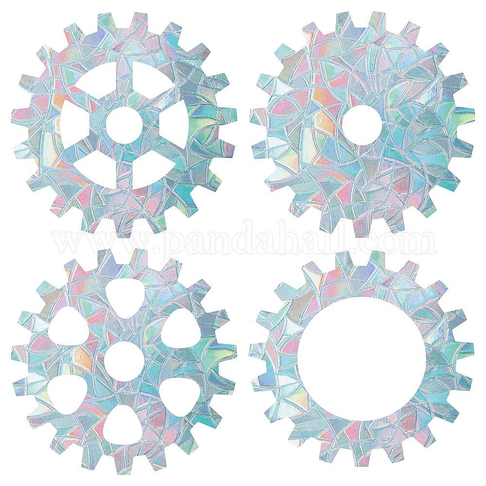Wholesale GORGECRAFT 16PCS Gear Window Clings Anti Collision Rainbow ...