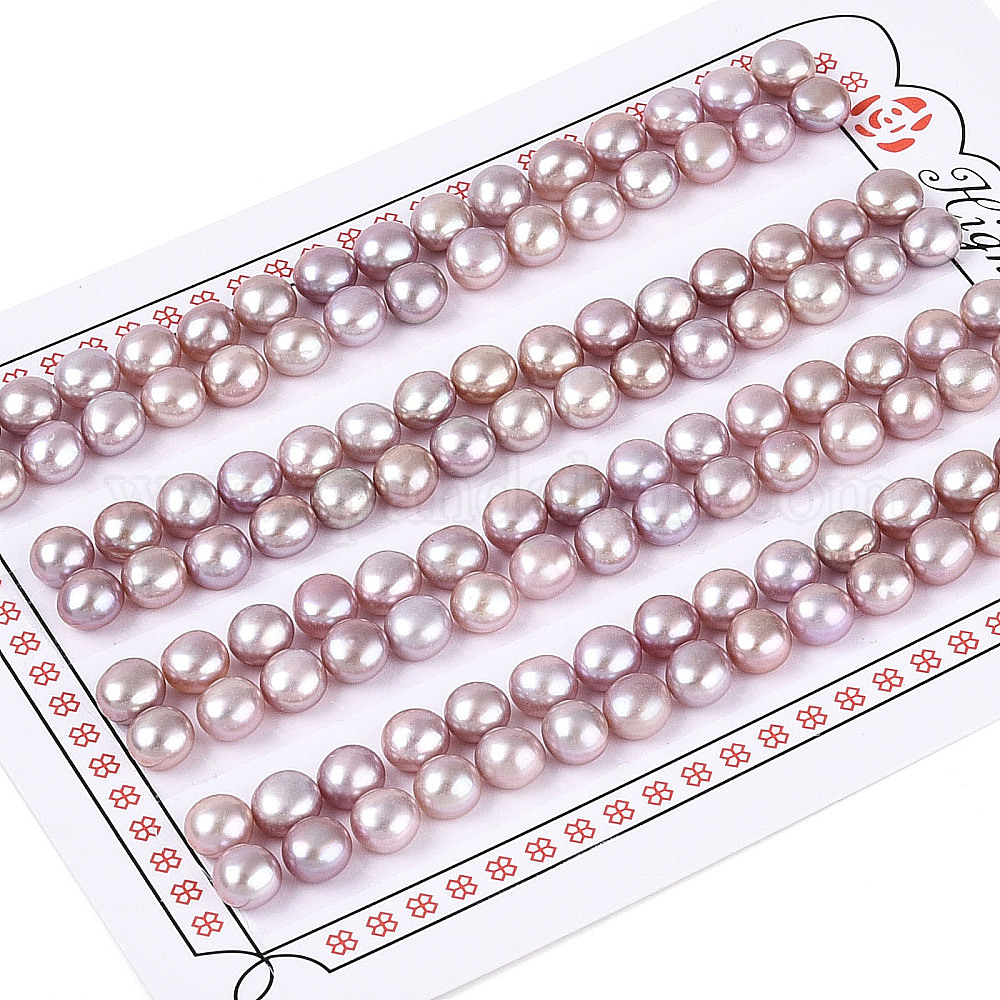 Wholesale Grade 3A Natural Cultured Freshwater Pearl Beads - Pandahall.com
