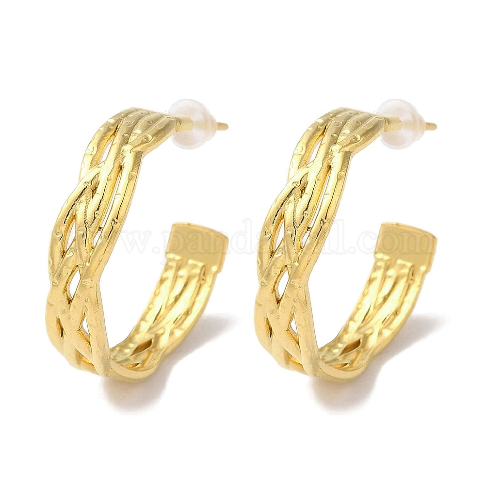 Wholesale PVD Vacuum Plating 201 Stainless Steel Stud Errings ...