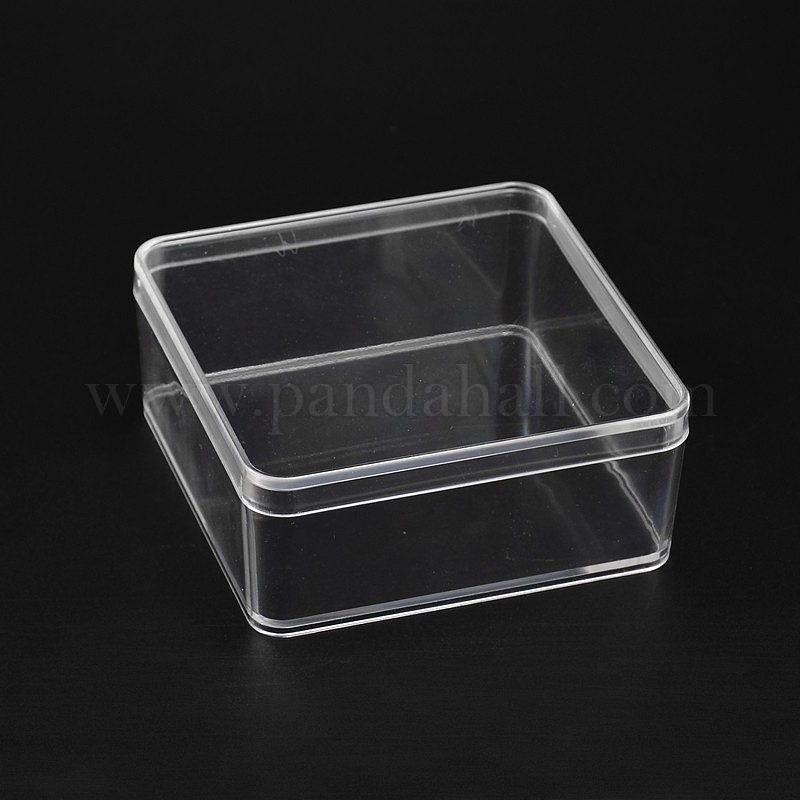 Wholesale Cuboid Organic Glass Bead Containers - Pandahall.com