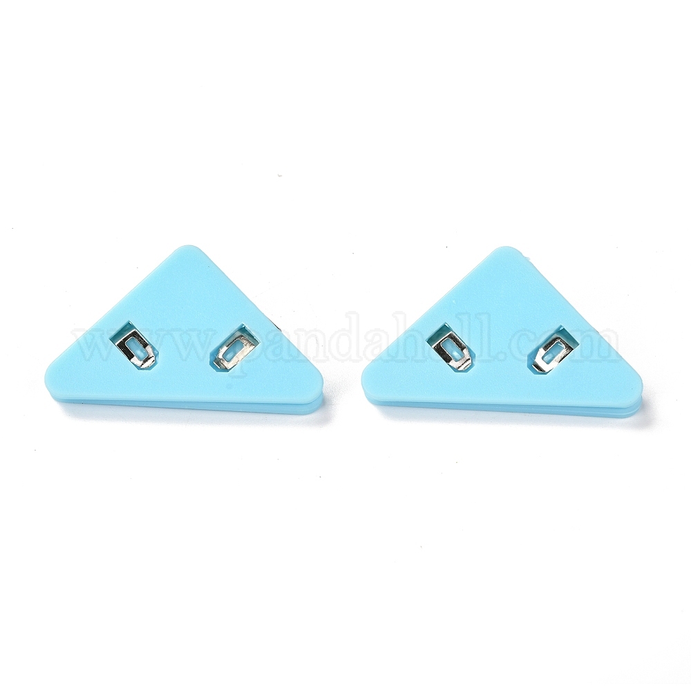 Wholesale Triangle Shaped Plastic Clips - Pandahall.com