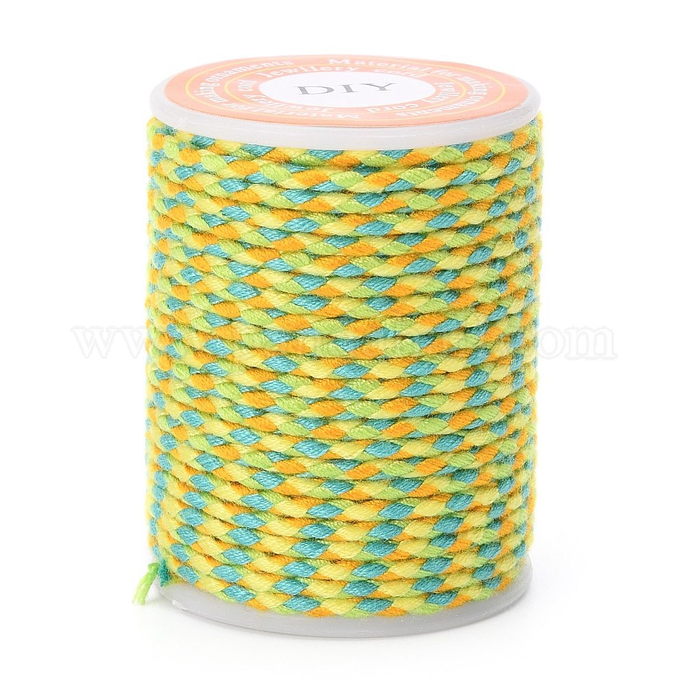 Wholesale 4-Ply Polycotton Cord Metallic Cord - Pandahall.com