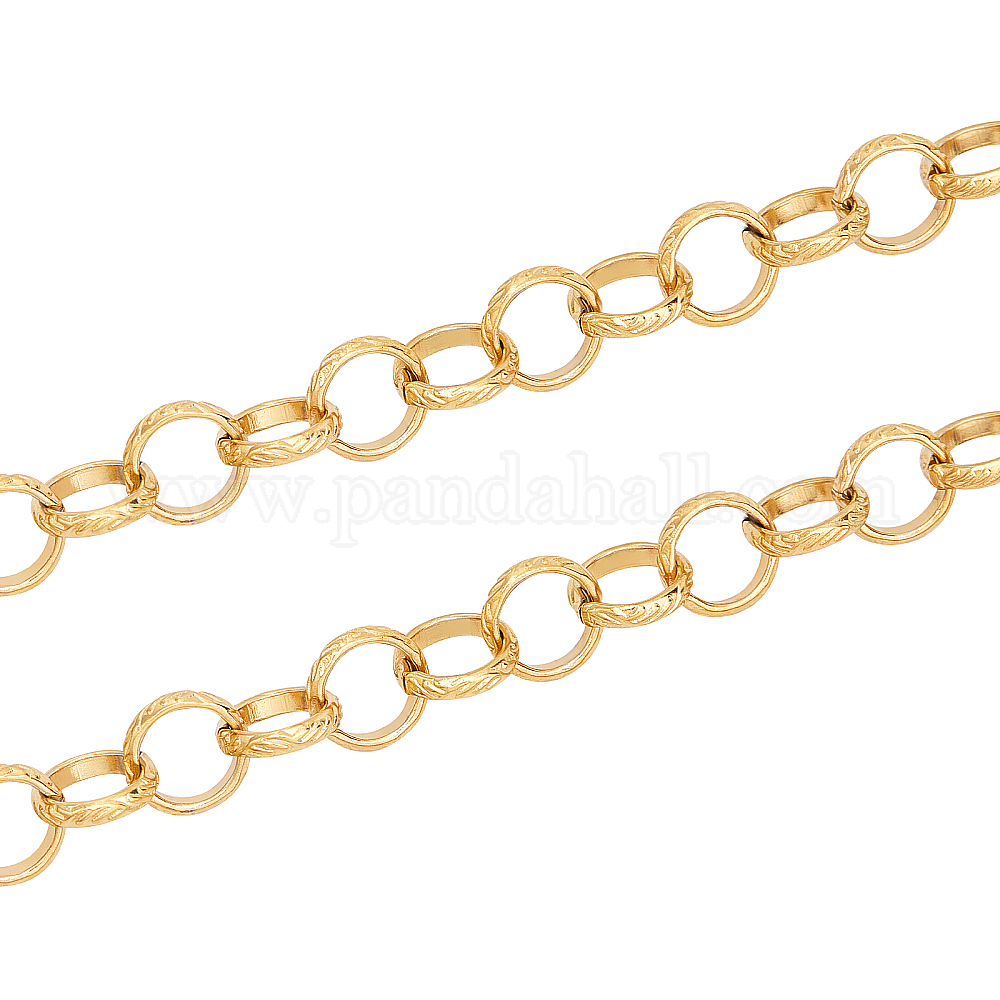 Wholesale 304 Stainless Steel Rolo Chains Necklaces - Pandahall.com