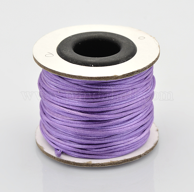 Wholesale Macrame Rattail Chinese Knot Making Cords Round Nylon Braided ...
